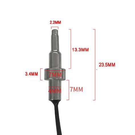 3950 10k Bullet Head Sensor Heater Ntc Temperature Sensing Probe For Electric Kettle Water Disp