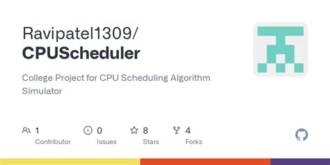 Github Ravipatel Cpuscheduler College Project For Cpu Scheduling Algorithm Simulator