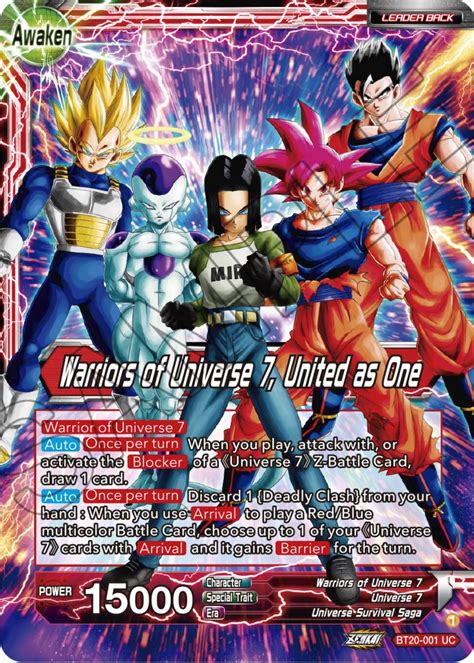 Android 17 Warriors Of Universe 7 United As One Power Absorbed Dragon Ball Super Masters