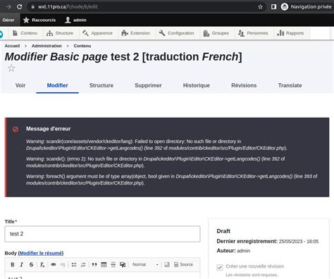 D10 Wxt Vanilla Rich Text Ckeditor4 Notice When Editing Existing