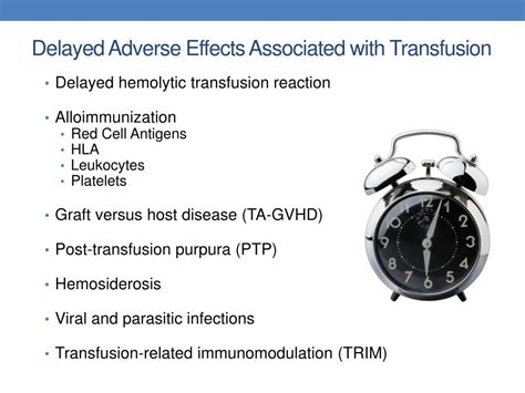 Ppt Acute Adverse Reactions To Transfusion A Symptoms Based Approach Powerpoint Presentation