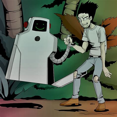 Jailbot And Jacknife Superjail In 2025 Anime Cartoon Network Animation