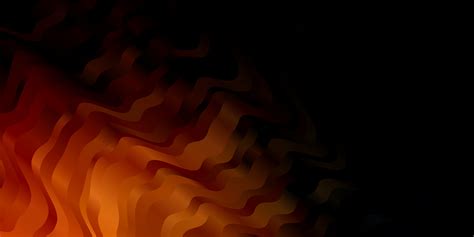 Dark Orange Vector Background With Lines 1930198 Vector Art At Vecteezy
