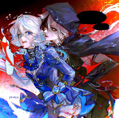 Dynasty Reader Image Tanya Arlecchino X Furina Genshin Impact Yuri