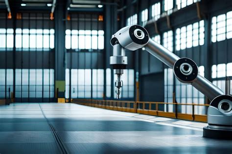 Premium Photo Robot Arm Cnc Automation Handling System For Industrial