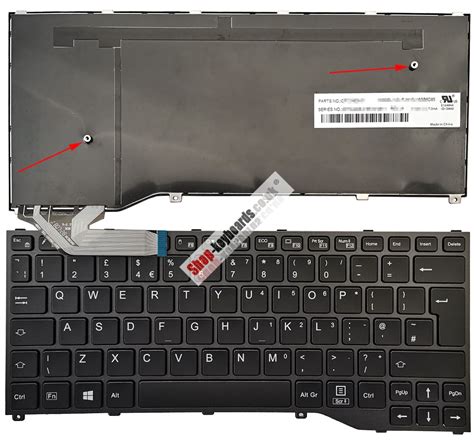 Fujitsu Fjm16j13u46d85 Laptop Keyboard Replacement Us Uk Gr Fr La Sp