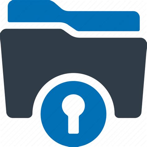 Secured Folder Folder Lock Locked Folder Secure Folder Protection Secure Icon Download