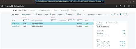Dynamics 365 Business Central You Can Do More With Your Url