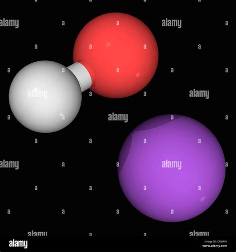 Chemische Struktur Von Natriumhydroxid Fotos Und Bildmaterial In Hoher Auflösung Alamy