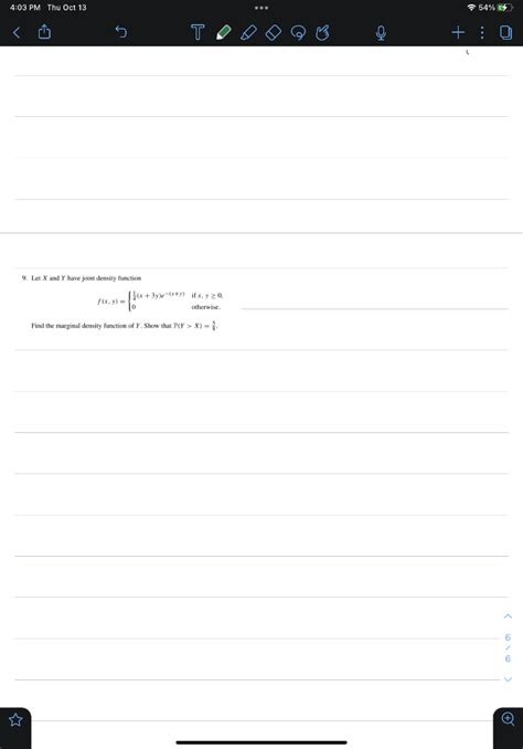 solved 9 let x and y have joint density function