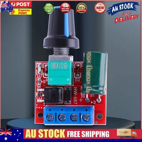 pwm dc motor speed controller module 5a 90w dc motor pwm controller dc 4 5v 35v 8 49 picclick au