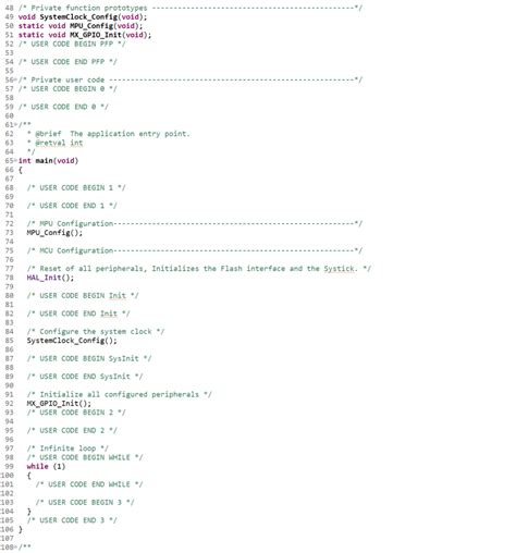 Cubemx Uncheck Generate Code Not Working Bug Stmicroelectronics