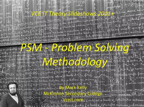 Problem Solving Methodology 2011 2014 Ppt Computer Software And Applications Computing