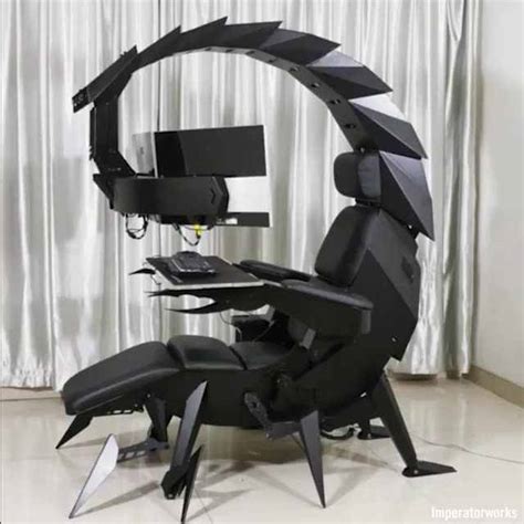 Cluvens Ergonomic Scorpion Chair Cockpit Zero Gravity Office Chair For Gaming With Comfort