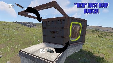 NEW 2024 Simple Rust Bunker Insanely Cheap Resealable Roof W Low