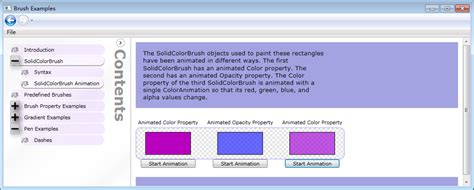 Wpf：graphics图画 Brushes画刷 Brushes画刷集合（3） Wpf软件项目示例 Segmentfault 思否