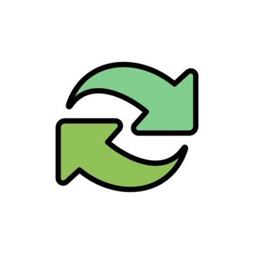 Refresh Arrow Vector Hd Images Refresh App Arrow Arrows Button Spin Rotate Background PNG