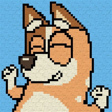 Bluey Crochet Blanket Pattern Etsy