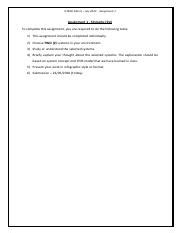 ICT400 Assignment 1 Chapter 2 Information Technology Basics Pdf ICT400 March July 2020