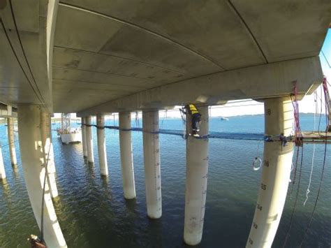 Gladstone Lng Jetty Tension Netting Project Example Vertech