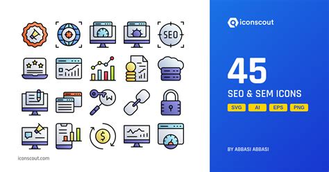 Download Seo And Sem Icon Pack Available In Svg Png And Icon Fonts