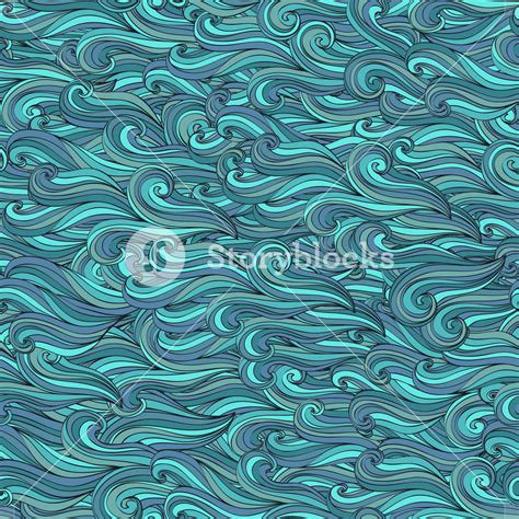 Vector Seamless Abstract Hand Drawn Pattern Royalty Free Stock Image