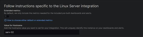 How Can I Add Another Infrastructure Linux Server Integration Installation Grafana Labs