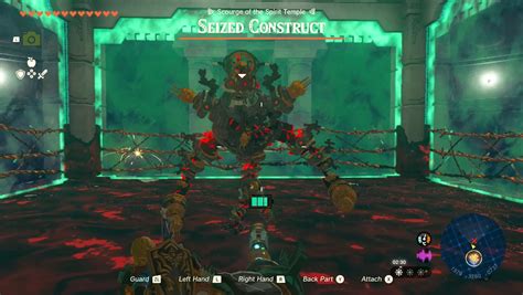 How To Defeat Seized Construct Boss In Zelda Tears Of The Kingdom
