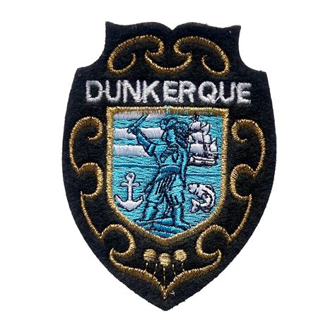 Écusson Brodé Jean Bart Le Corsaire Turquoise Patch à Coudre