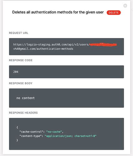 reset our app user mfa with management api auth0 community