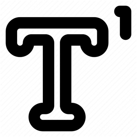 Text Editor Superscript Lettering Typography Font Warning Icon