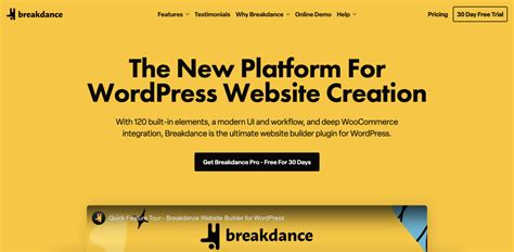 Breakdance Builder For Wordpress A Website Builder For The Future