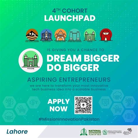 National Expansion Plan Of Nic Lahore Is All Set For Its 4th Cohort Sadia Saleem