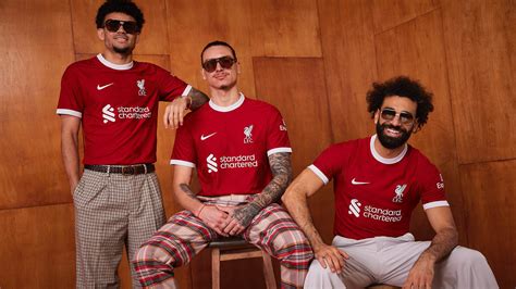 Nova Camisa Titular Do Liverpool 2023 2023 Nike Mdf