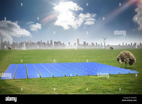 Blue Solar Panels Hi Res Stock Photography And Images Alamy