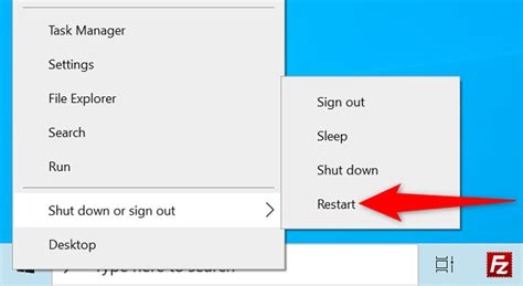 How To Restart Windows 10