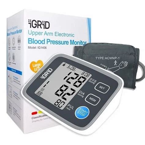 Igrid Digital Blood Pressure Monitor At Digital Bp Machine In