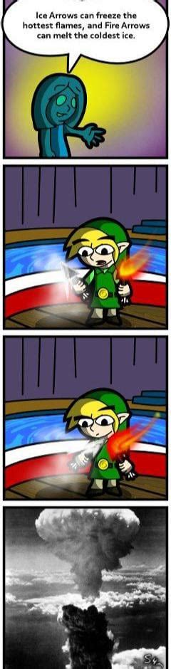 Unstoppable Force Immovable Object R Zeldamemes