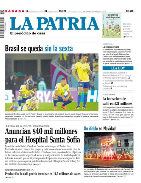 Portada 10 De Diciembre Del 2022