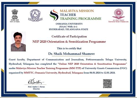 I Am Happy To Inform That I Have Successfully Completed The Nep 2020 Orientation And Sensitization