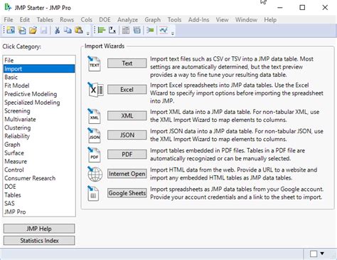 Quickly Import Data Jmp User Community