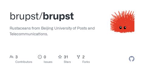 Github Brupst Brupst Rustaceans From Beijing University Of Posts And Telecommunications