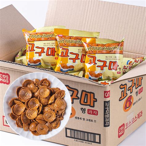 365먹거리 마트빵빵 고구마형과자 55g 30입 업소용 대용량 벌크 도매 옛날과자 인간사료 문방구 간식
