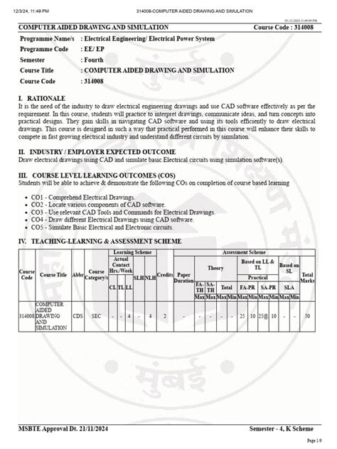 314008 Computer Aided Drawing And Simulation Pdf Electronic