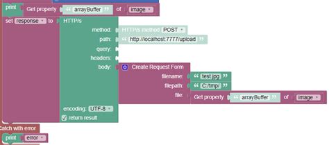 Making A Request To 3rd Party API With Multipart Form Data UI Builder