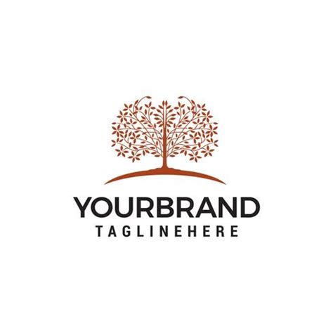 Tree Logo Design Concept Template Vector 577764 Vector Art At Vecteezy