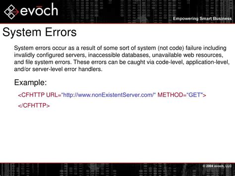 Ppt Advanced Coldfusion Error Handling Powerpoint Presentation Free