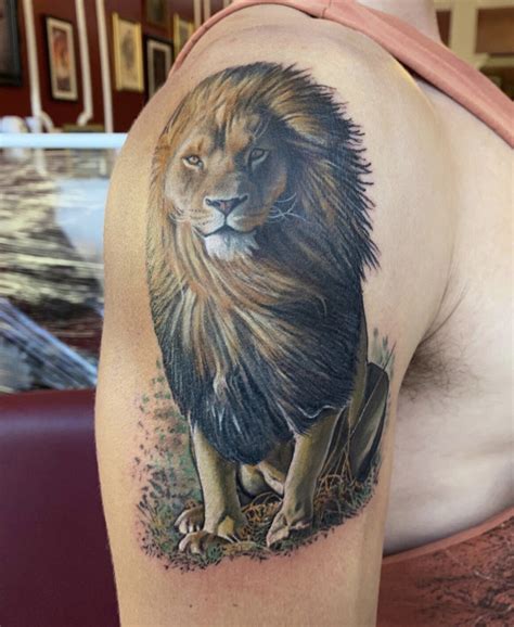 Iran Lion Tattoos 108 Creative Lion Tattoo Ideas For The Brave And