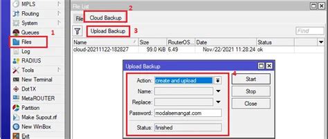 3 Cara Backup And Restore Konfigurasi Mikrotik