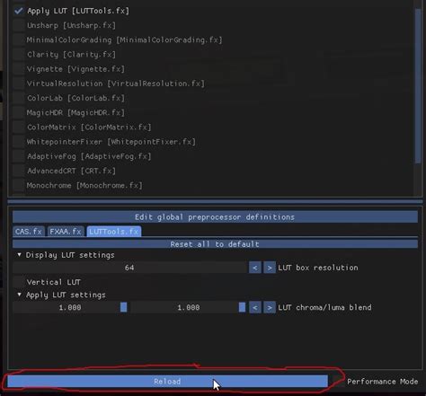 Guide Custom Lut Creation With Reshade And Gimp 410 Help Loverslab